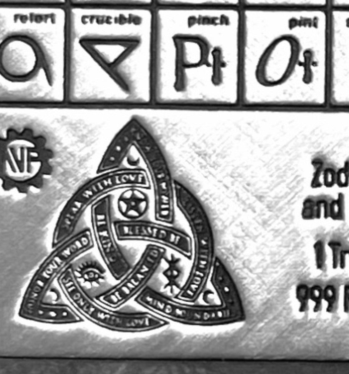 Alchemical Table of Symbols Card – NVP North View Products®